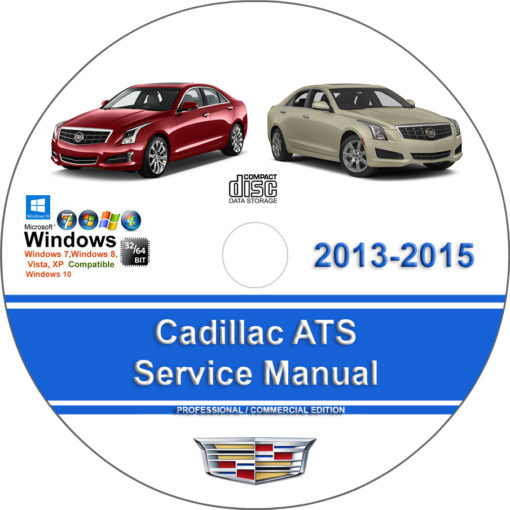 Cadillac ATS 2016 2017 2018 Factory Service Repair Manual - Manuals For You