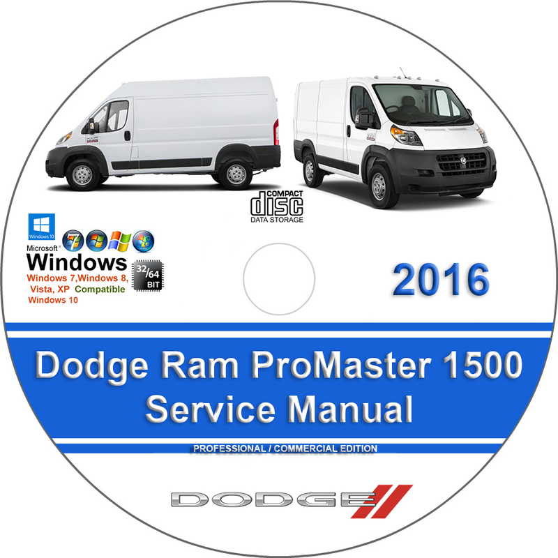Dodge Ram ProMaster 2016 1500 Factory Service Repair Manual + Wiring ...