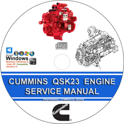 Cummins QSK23 / Komatsu 170-3 Engine Troubleshooting Factory Service Repair Manual | Manuals For You