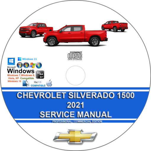 Chevrolet Silverado 1500 2021 Factory Workshop Service Repair Manual ...