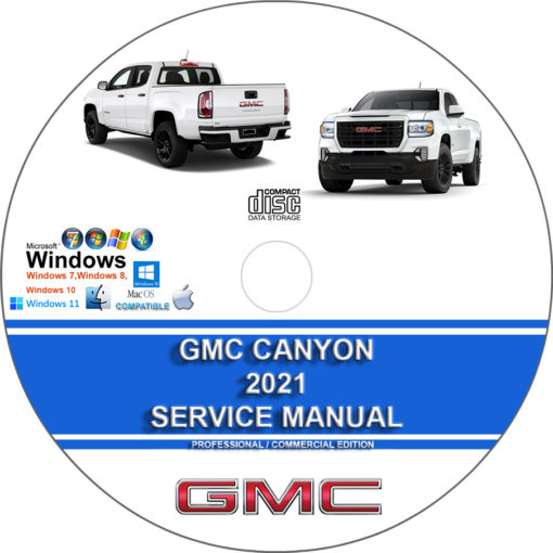 GMC Canyon 2021 Factory Workshop Service Repair Manual | Manuals For You