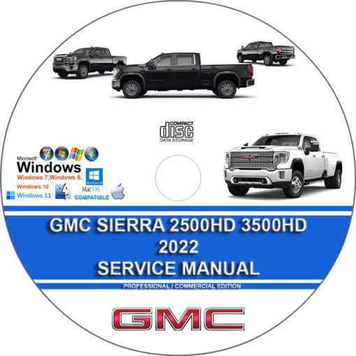 GMC Sierra 2500 HD 3500 HD 2022 Factory Workshop Service Repair Manual ...