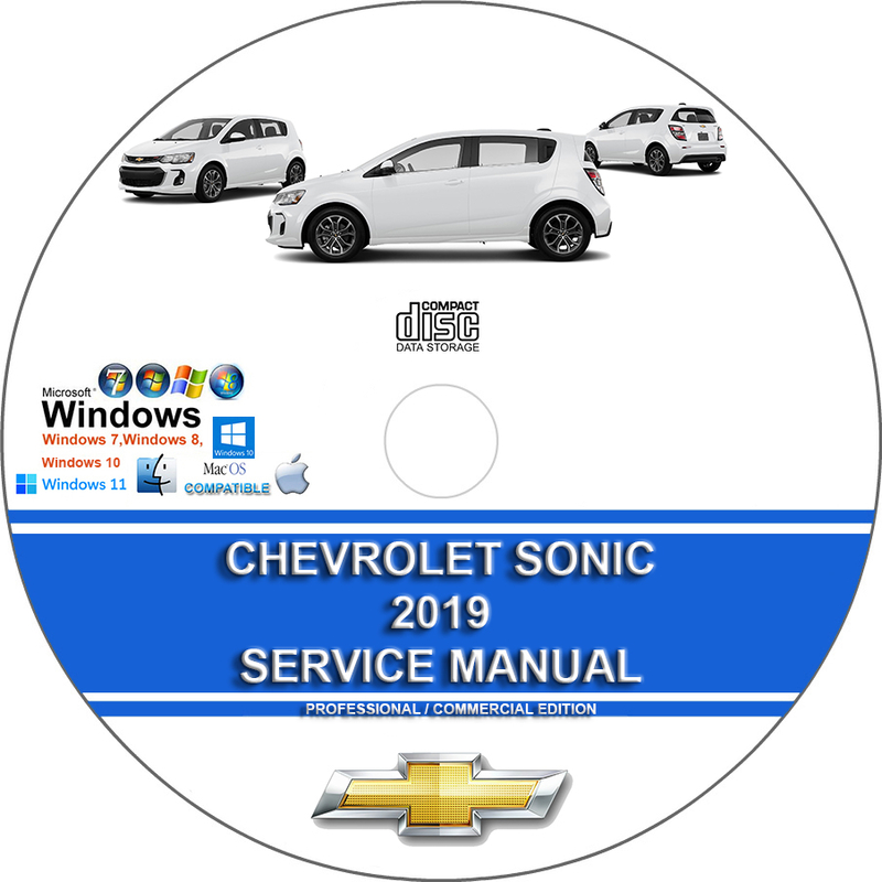 Chevrolet Sonic 2019 Factory Workshop Service Repair Manual | Manuals ...