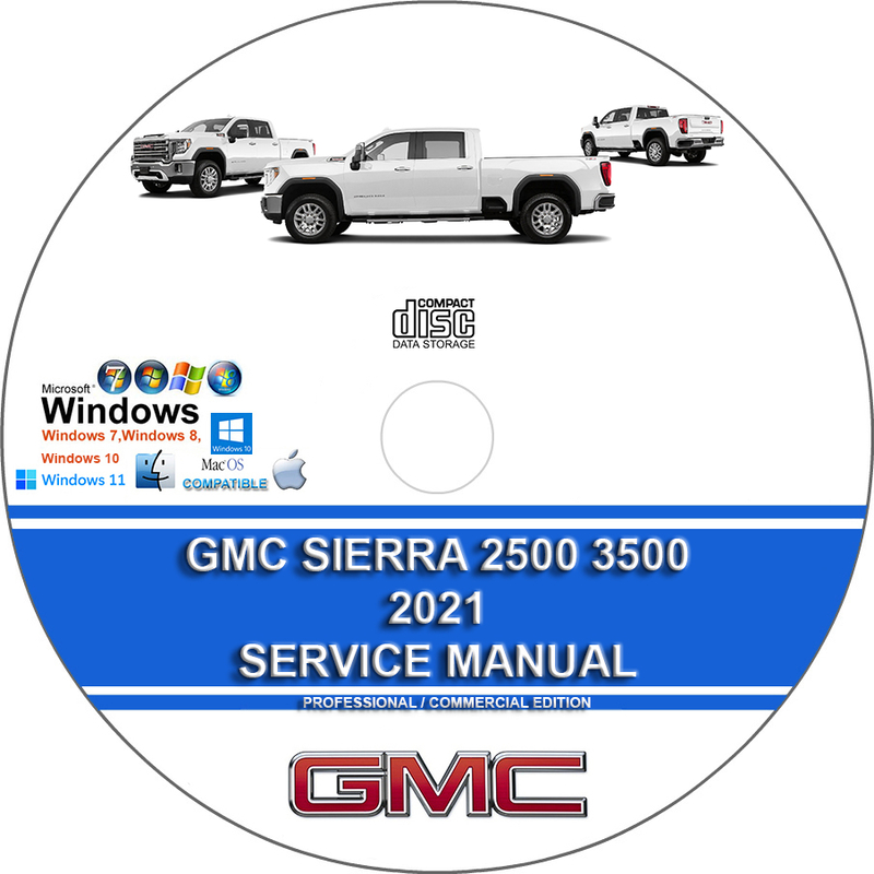 GMC Sierra 2021 2500 HD 3500 HD Factory Workshop Service Repair Manual ...